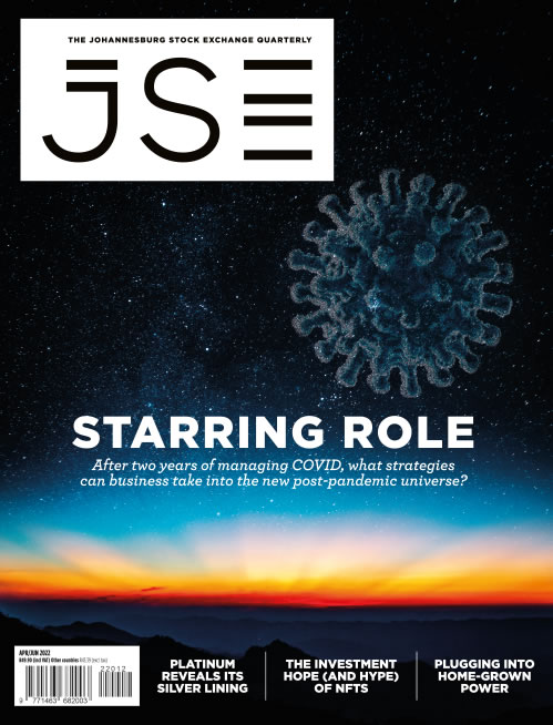 JSE MAGAZINE - THE JOHANNESBURG STOCK EXCHANGE QUARTERLY PUBLICATION